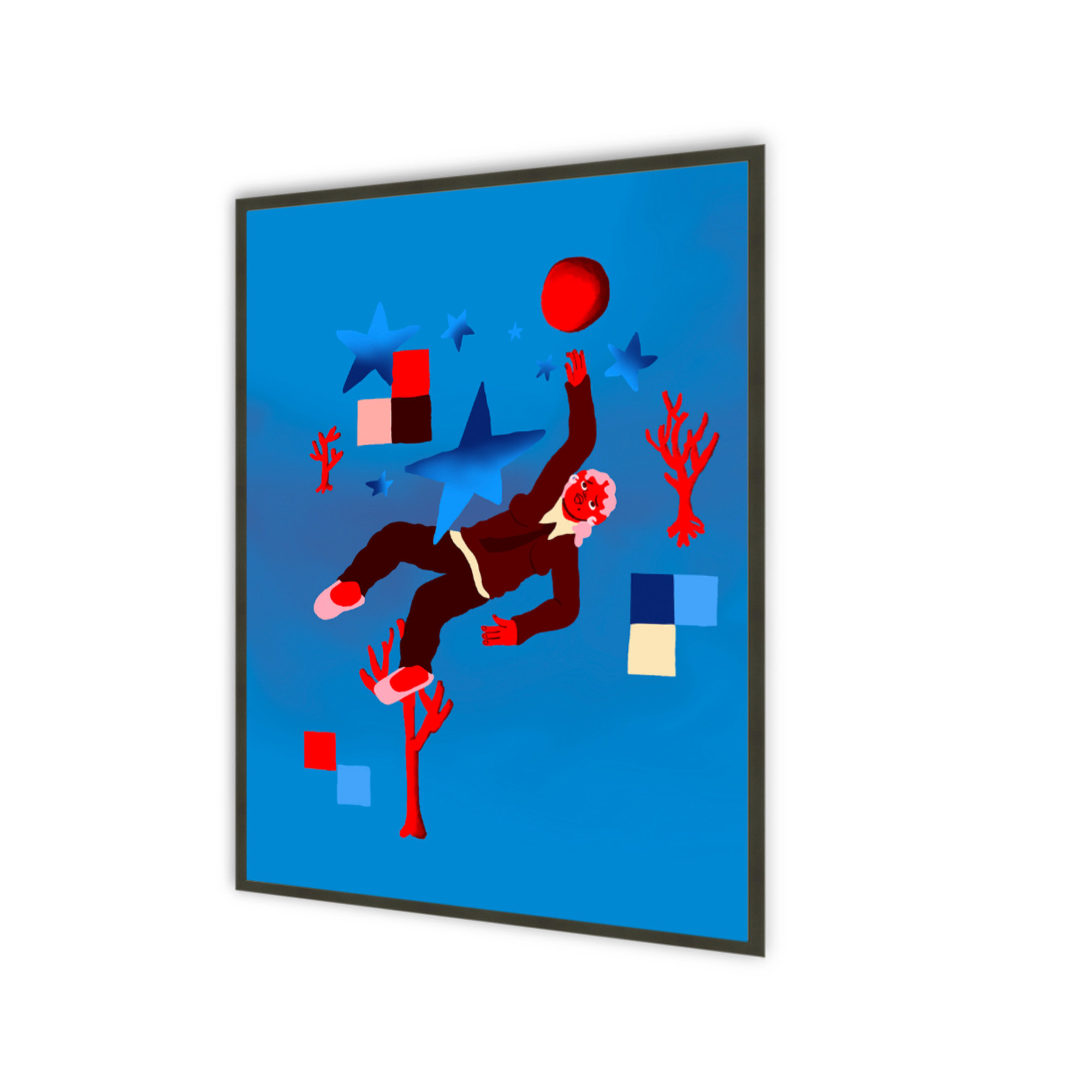 Good Black Art "Float" by Holly McWhorter | Limited Edition Wall Art ...