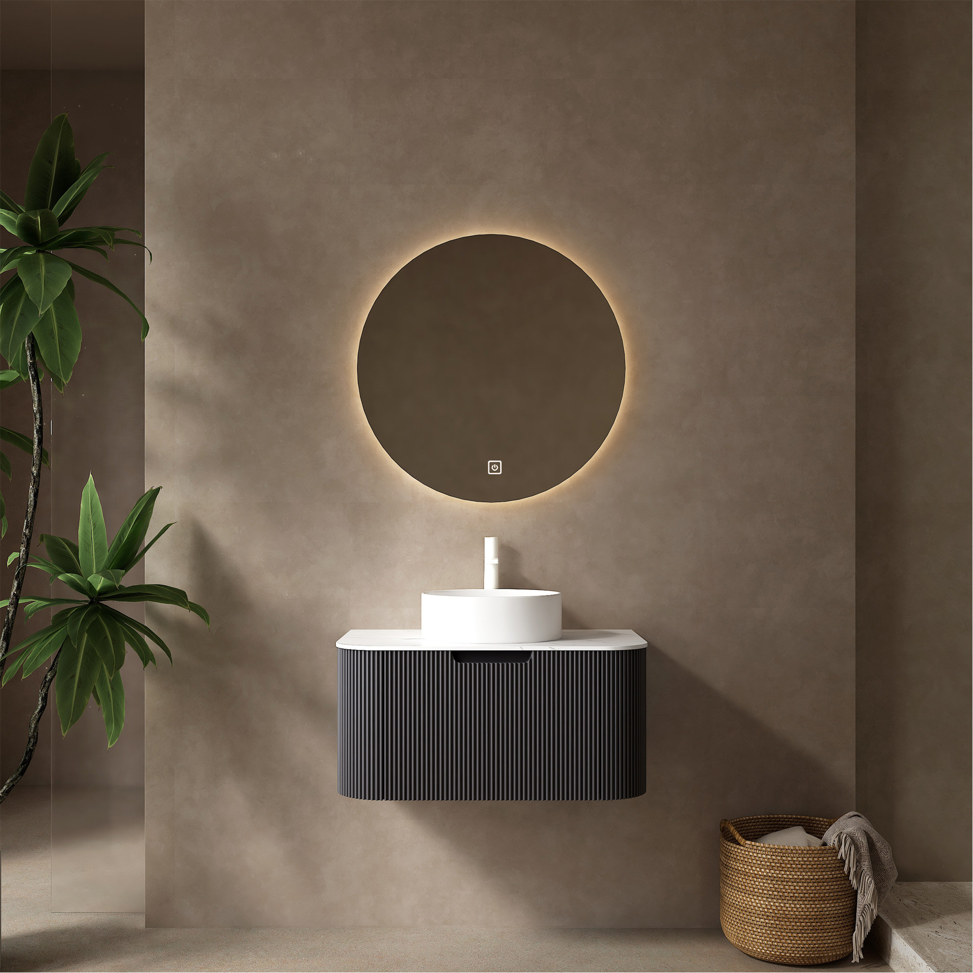 Ebern Designs Luxurious Bathroom Vanity With Advanced Features And ...