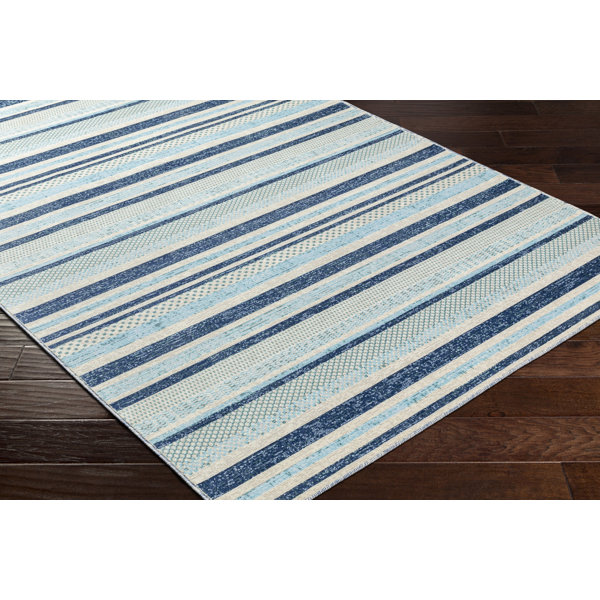 Beachcrest Home Hans Striped Rug | Wayfair