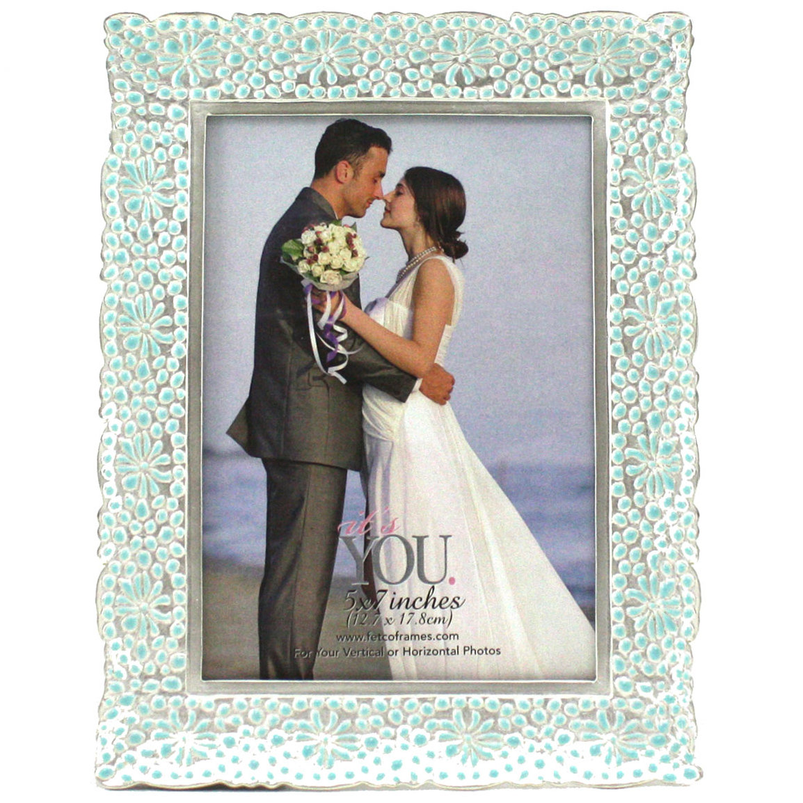 Fetco Home Decor Olga Floral Sunset Picture Frame | Wayfair