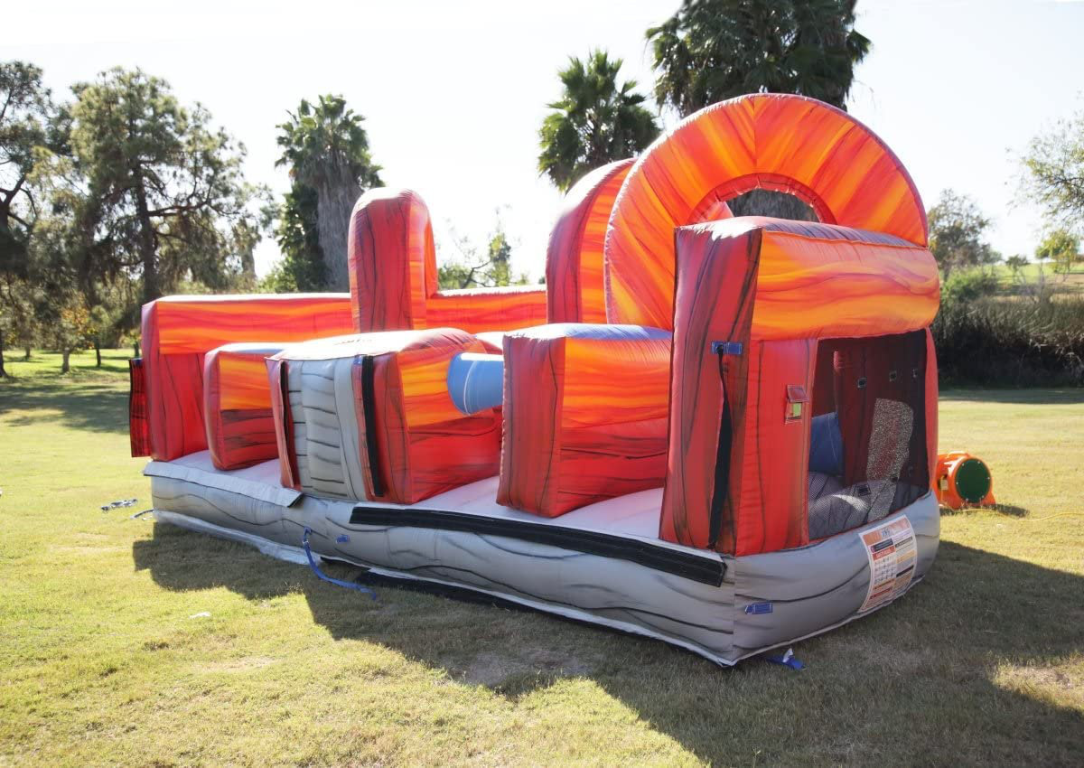 JumpOrange Shadow Obstacle Course Bounce House for Kids and Adults ...