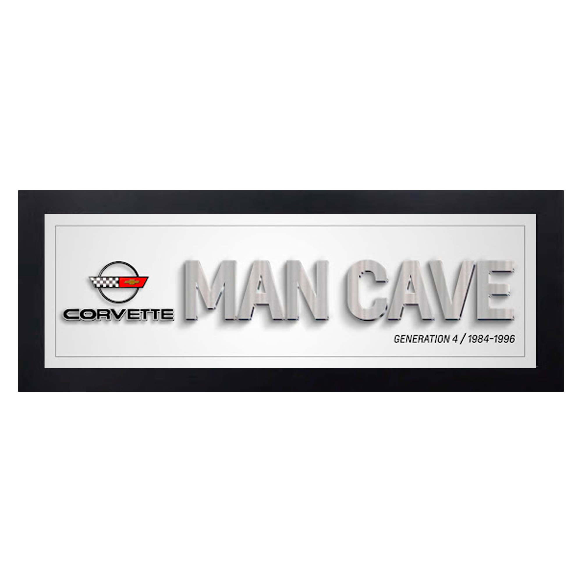 Second Story Collection Corvette Generation 4 Man Cave Framed Art ...