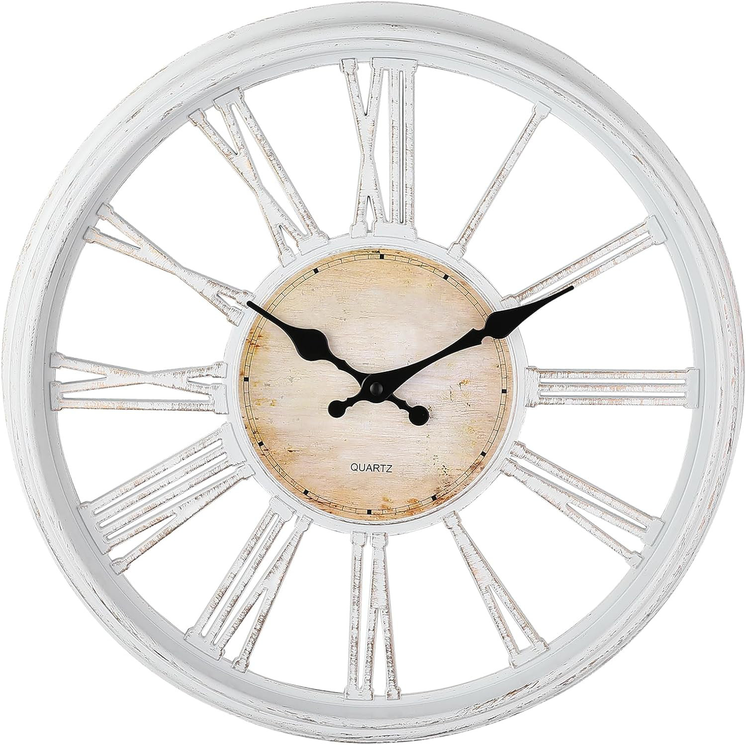 Astoria Grand 16'' Wall Clock With Roman Numerals - Modern Timepiece ...