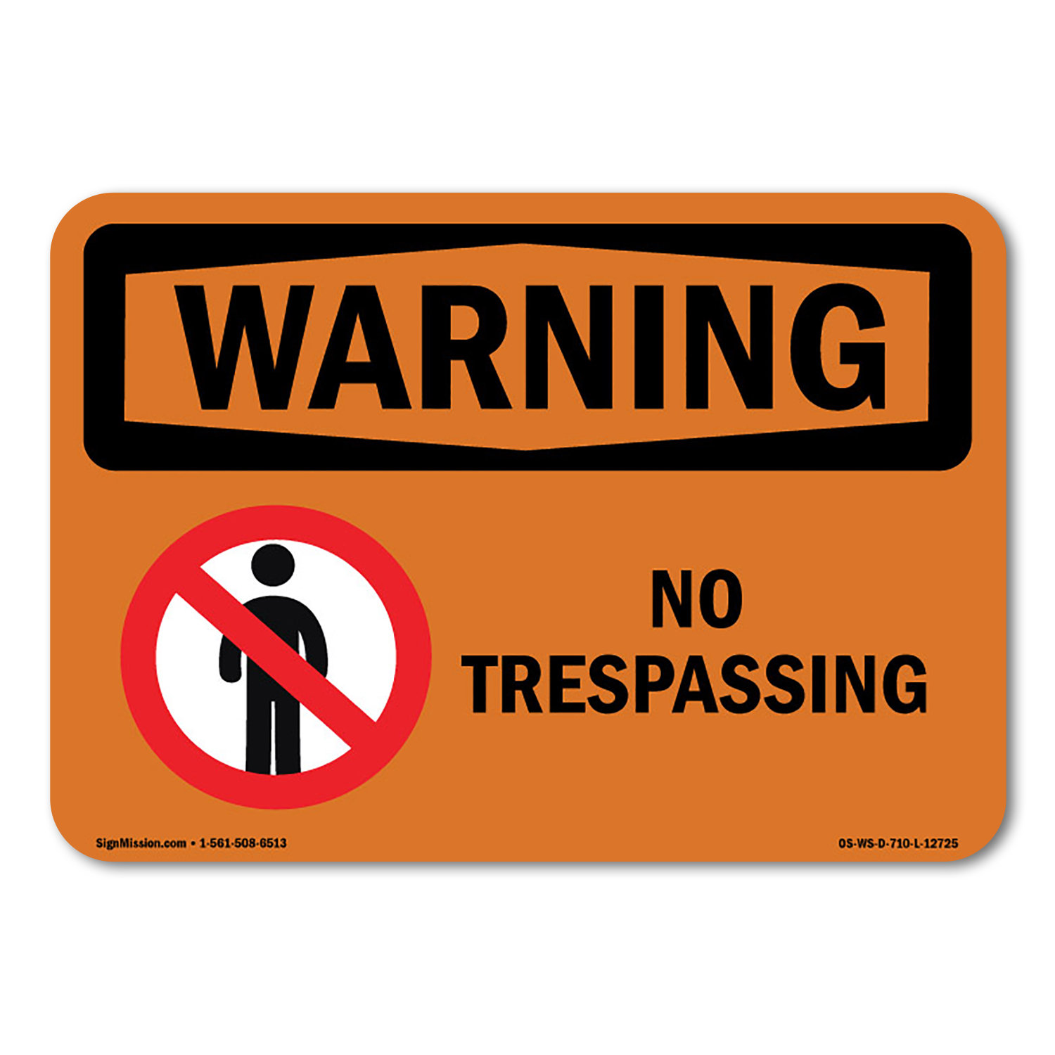 SignMission No Trespassing Sign | Wayfair