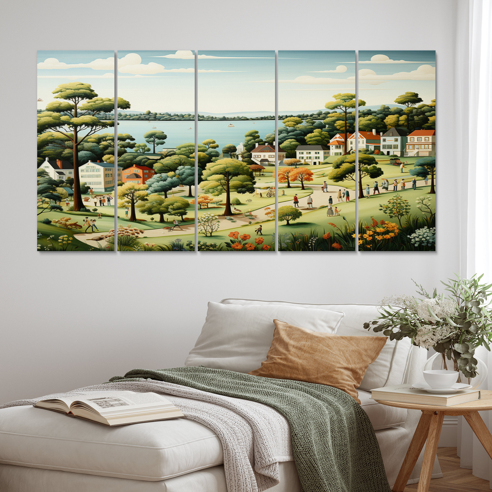 Red Barrel Studio® Country Clubs Croquet Garden II - Architecture Metal ...