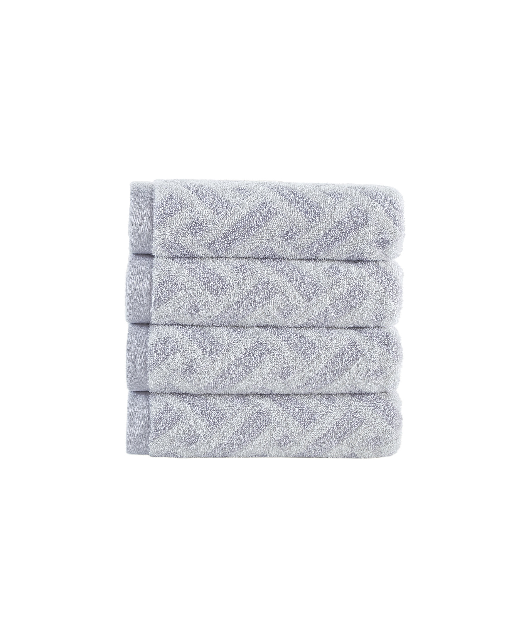 Brooks Brothers Criss Cross Stripe 4 Pcs Hand Towels | Wayfair