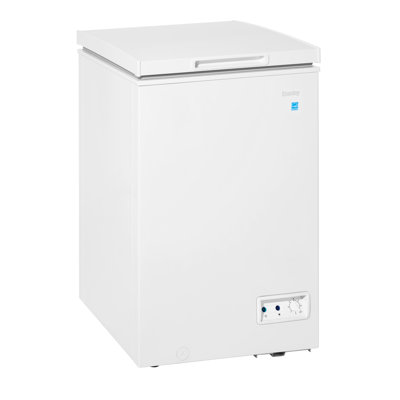 Danby 3.5 Cubic Feet Chest Freezer with Adjustable Temperature Controls ...