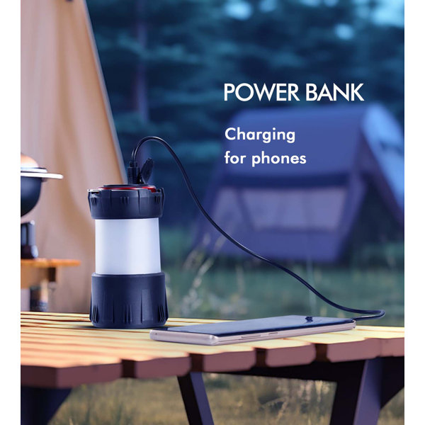 AKSOUL Battery Powered Integrated LED Outdoor Lantern | Wayfair