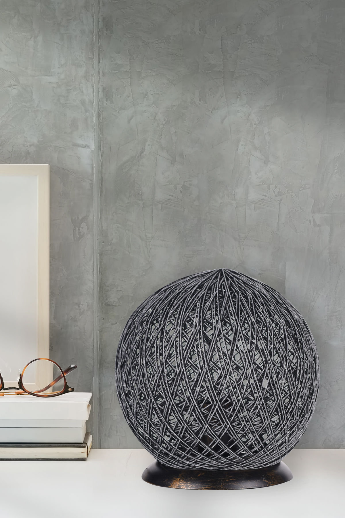 East Urban Home Metal Table Globle Lamp | Wayfair