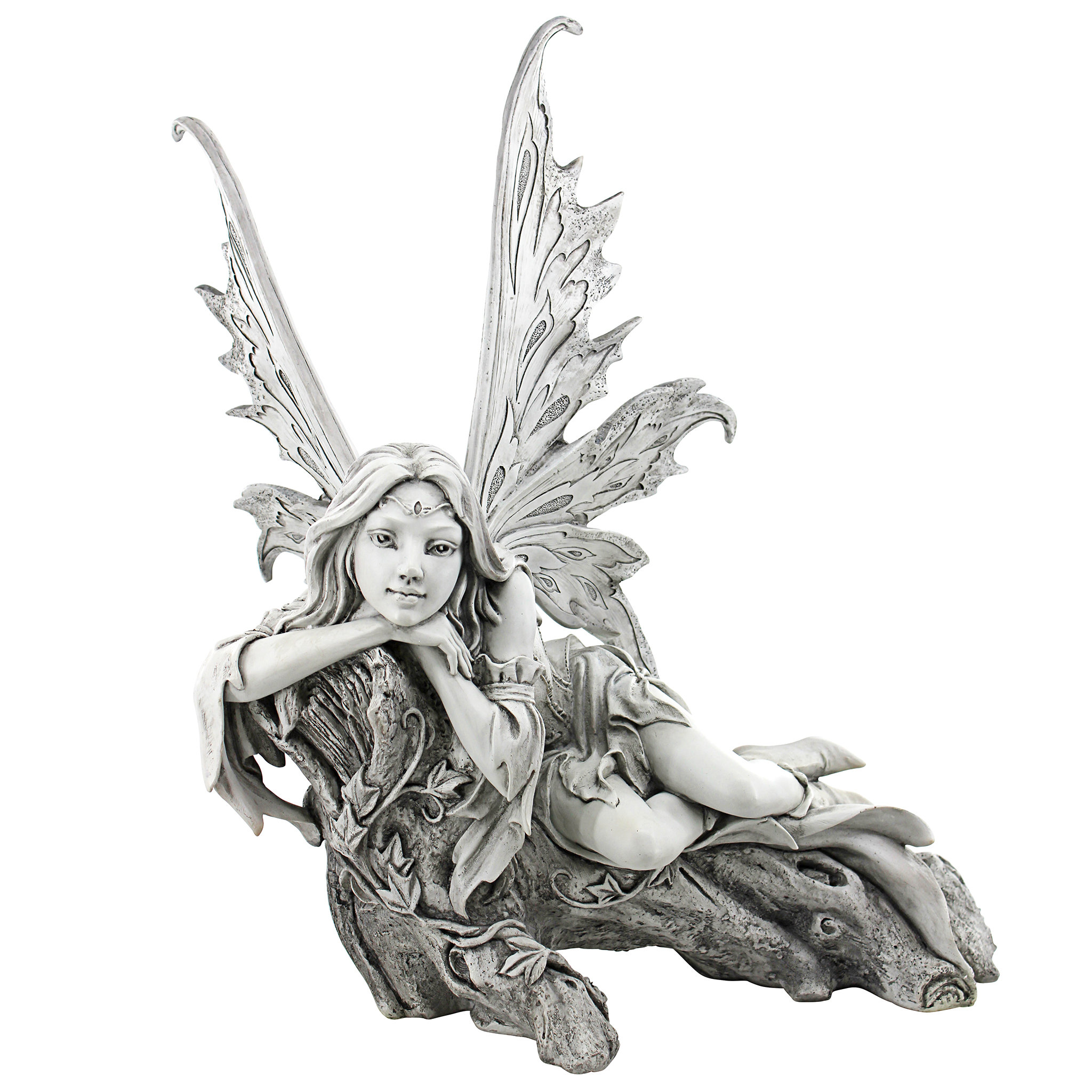 Design Toscano Pause To Ponder Fairy Statue & Reviews | Wayfair