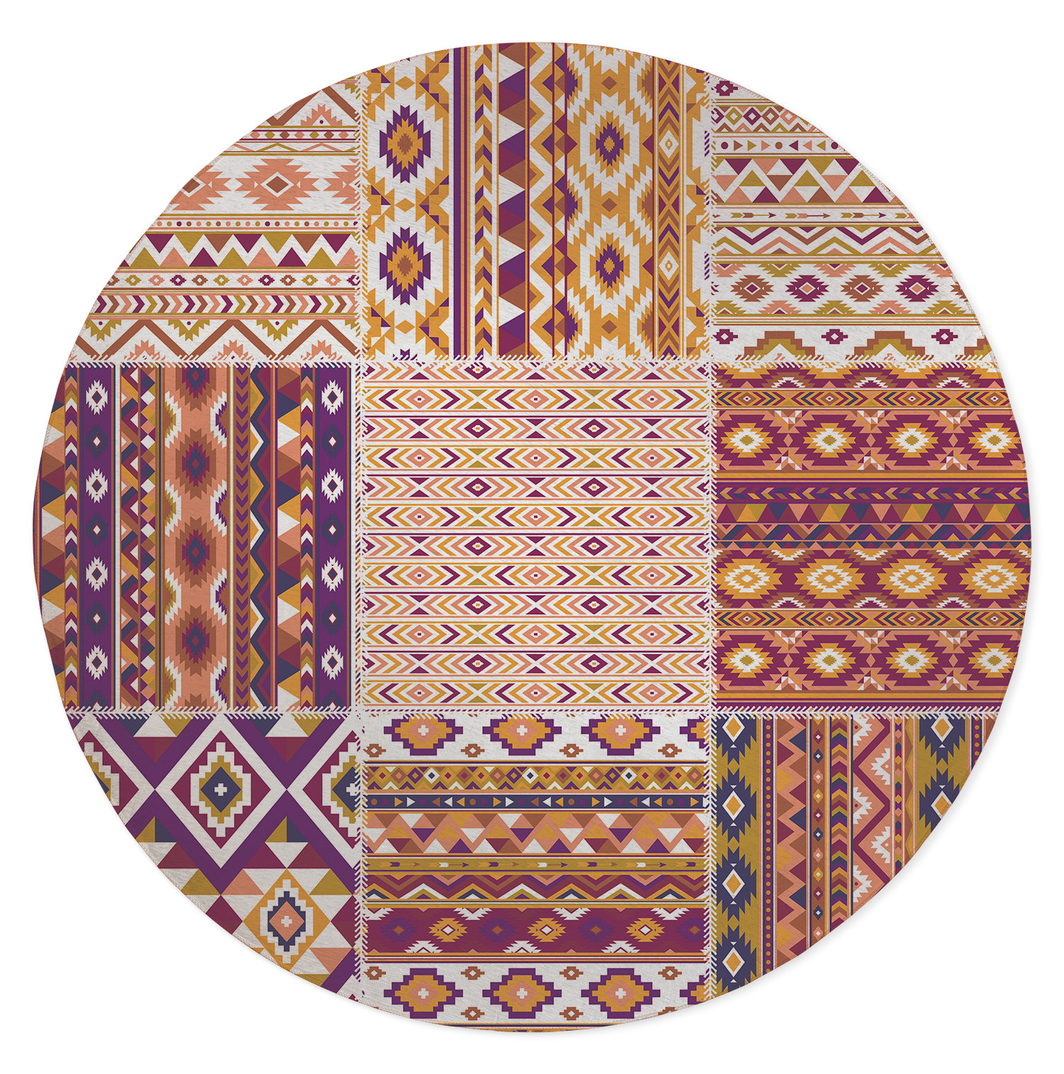KAVKA DESIGNS Straight Round Chair Mat - Wayfair Canada