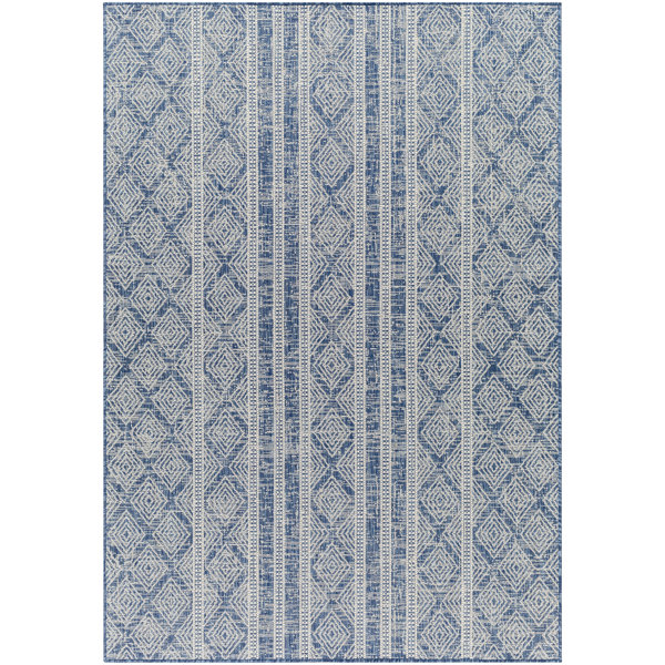 Dakota Fields Rectangle Baiden Geometric Machine Woven Polypropylene ...