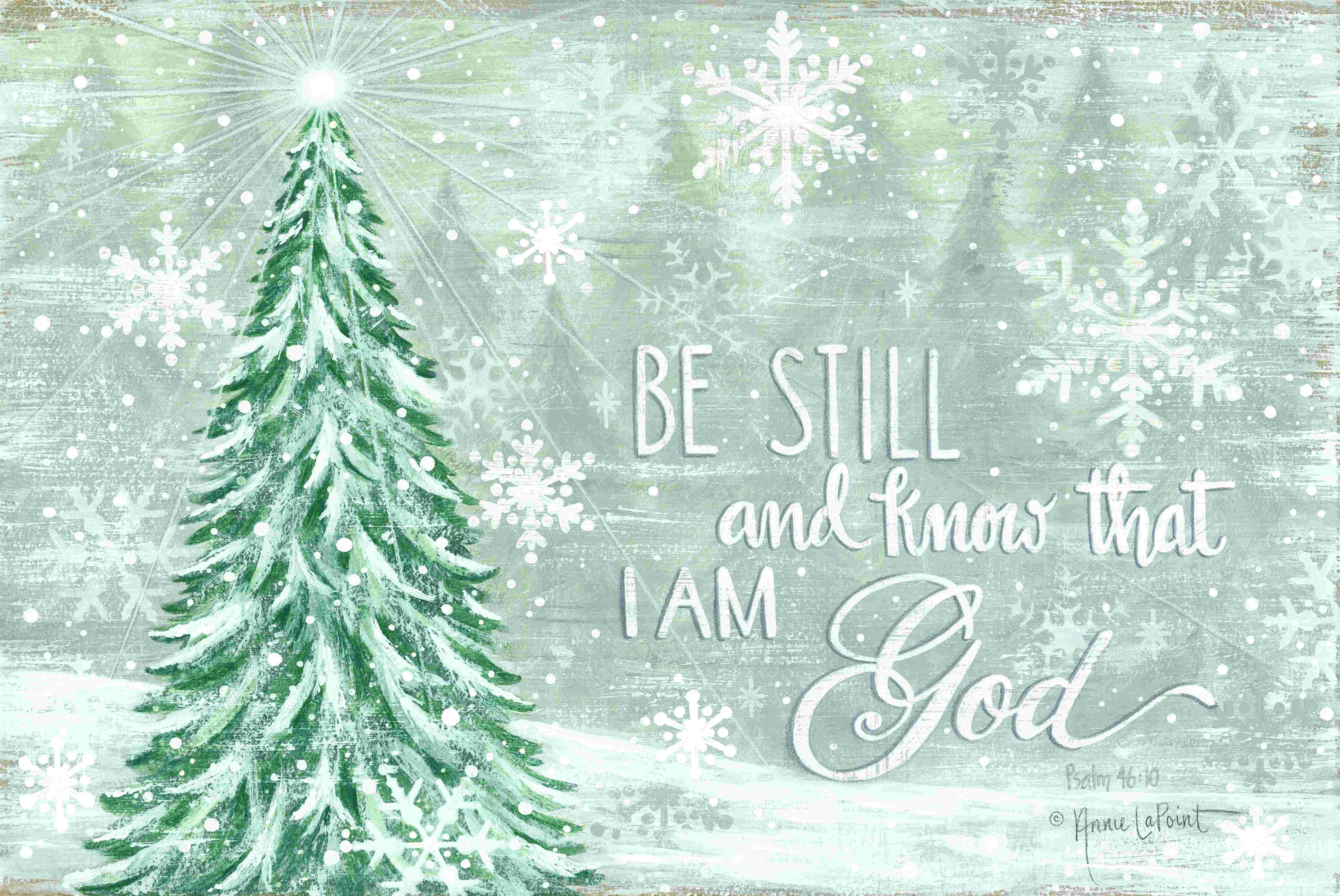 Ebern Designs Be Still - Wrapped Canvas Graphic Art & Reviews | Wayfair