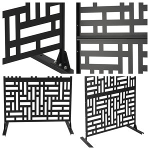 FRONG Free Standing Privacy Screen & Reviews | Wayfair