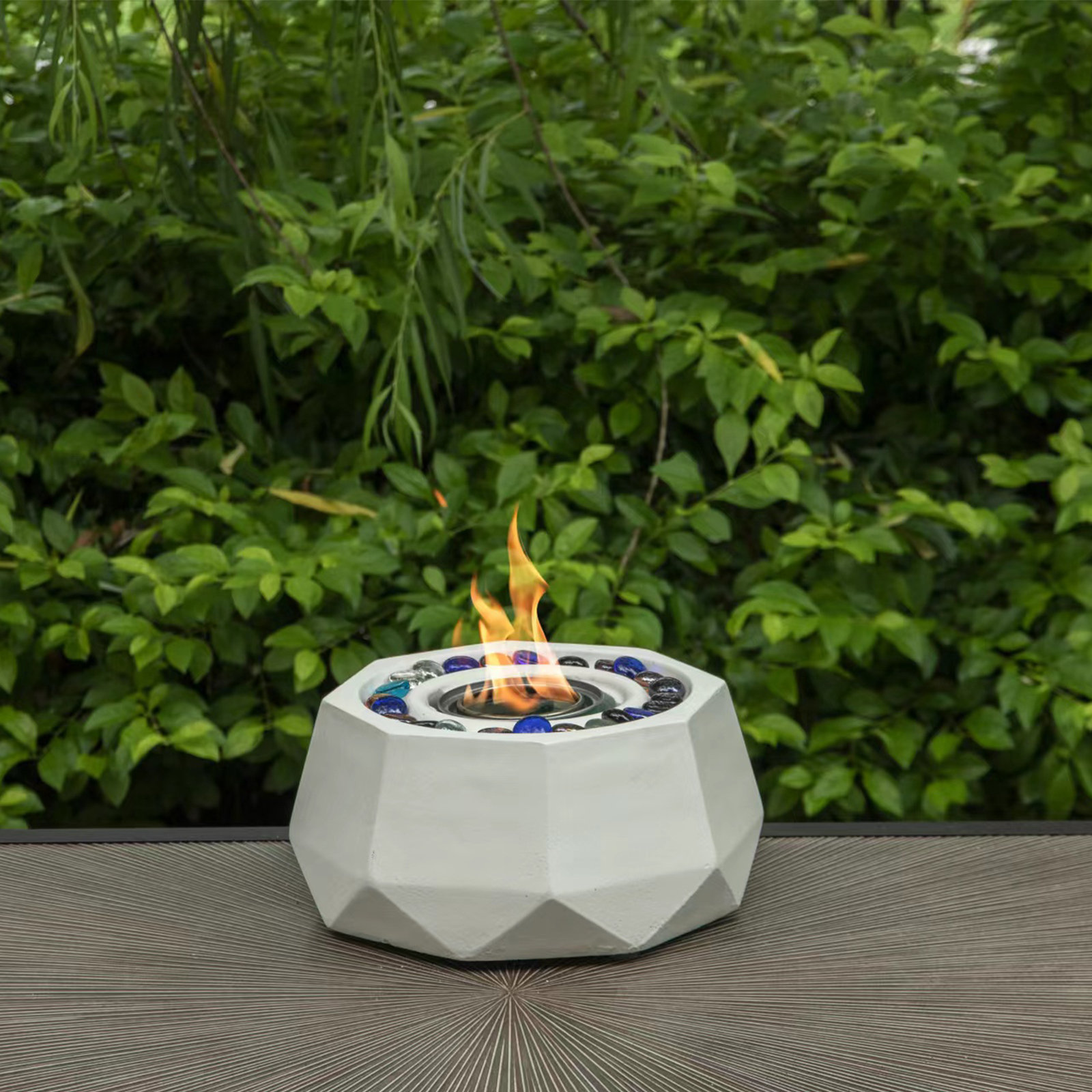 Afterglow Indoor and Outdoor Tabletop Fire Bowl - Wayfair Canada