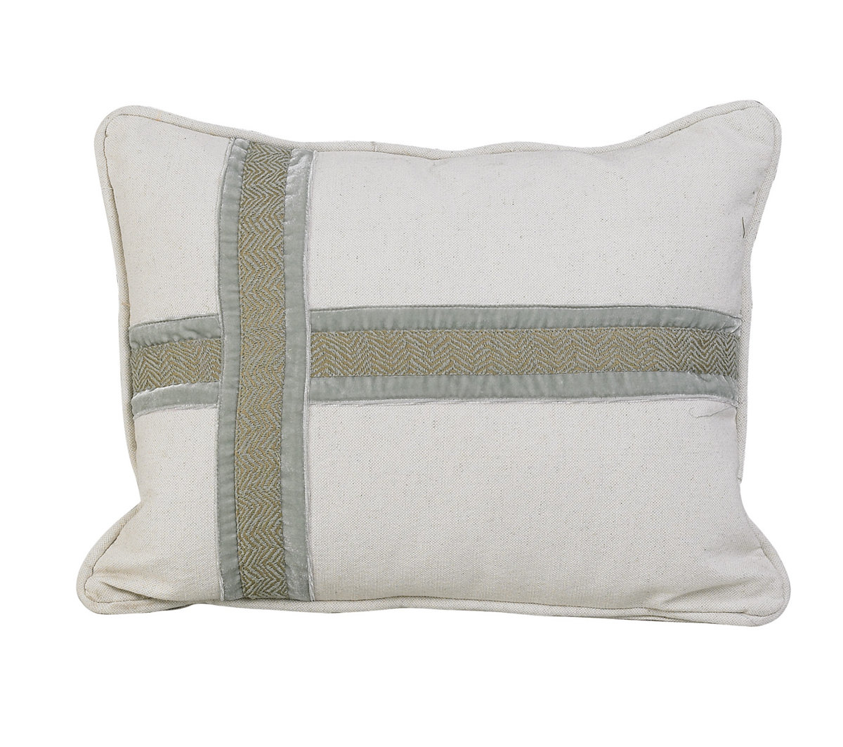 HiEnd Accents Arlington Cross Design Lumbar Pillow & Reviews | Wayfair