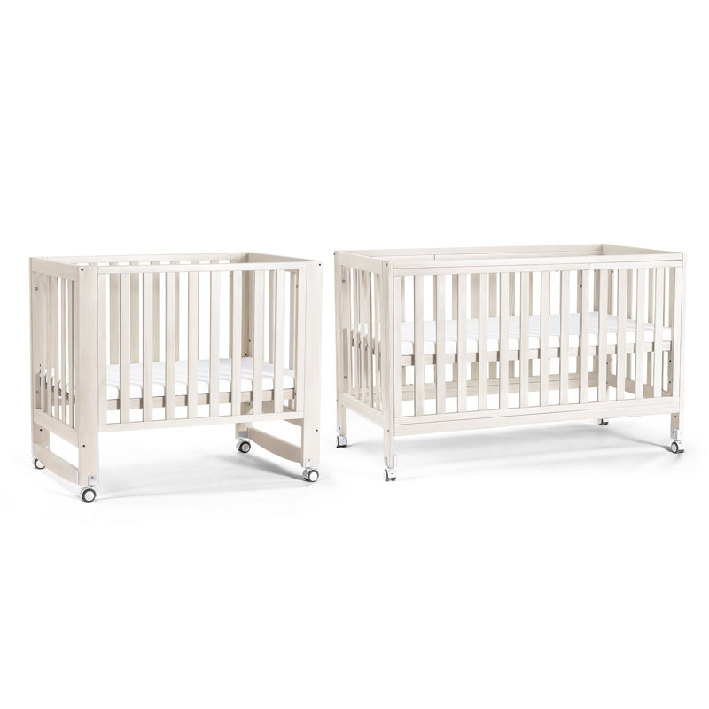 MAMAZING EvoNest 11-in-1 Mini Cradle to Full Size Convertible Crib With ...