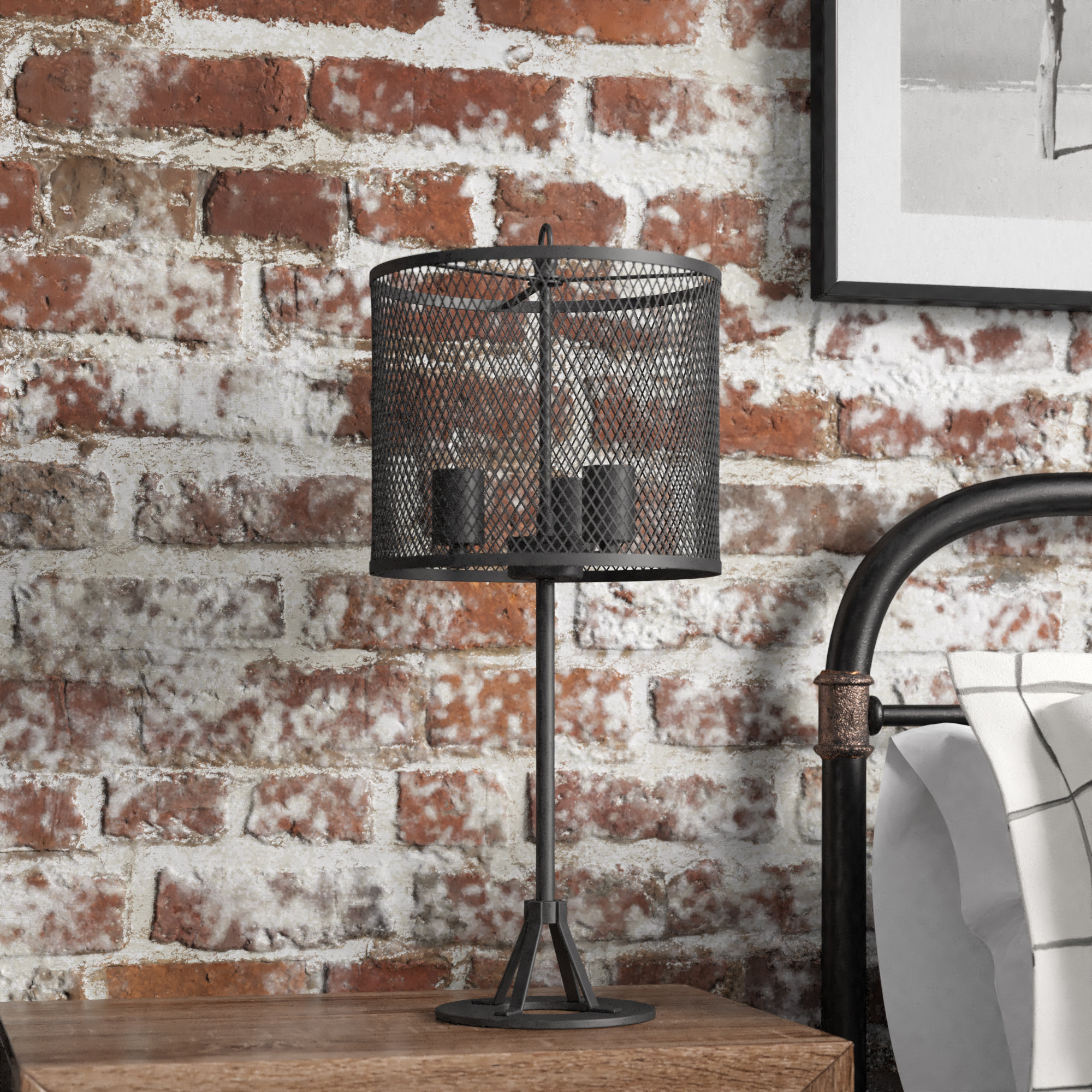 Steelside™ Danika 25" Table Lamp & Reviews | Wayfair