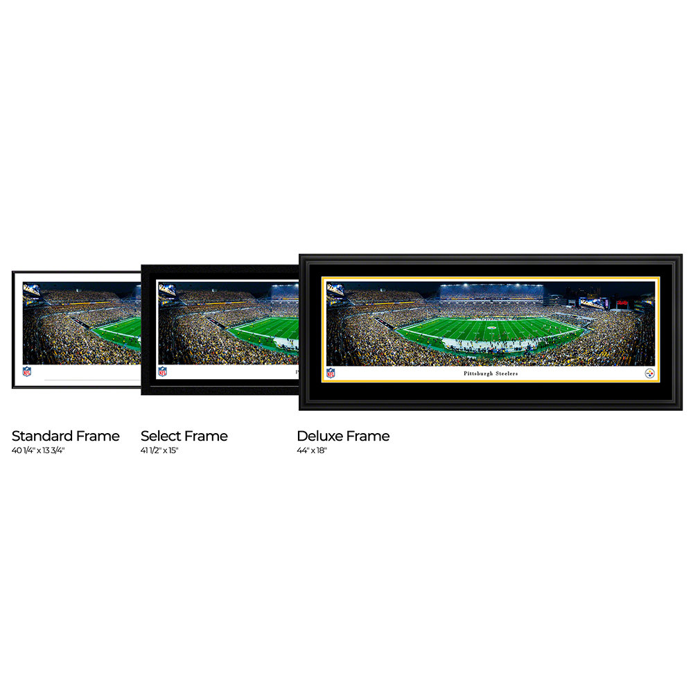 Latitude Run® Pittsburgh Steelers Panoramic Print on Paper | Wayfair
