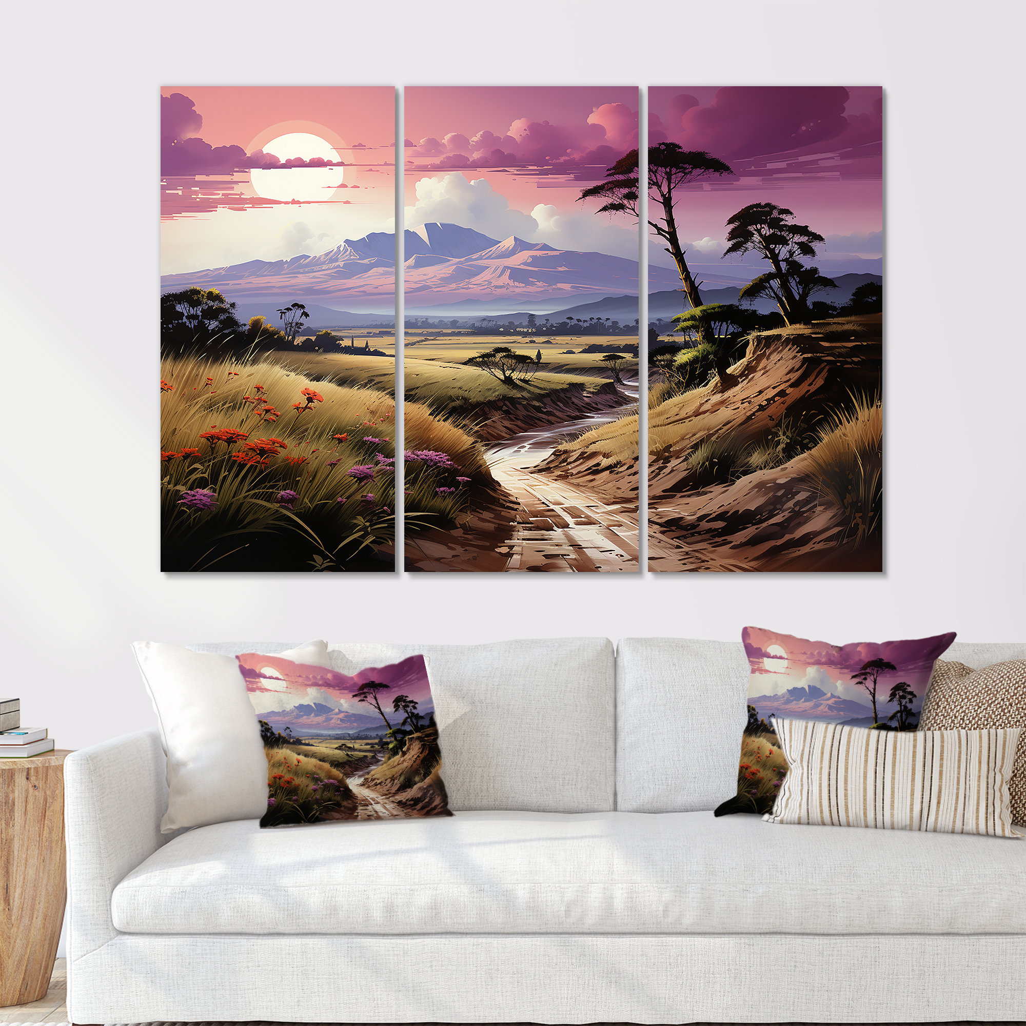 Millwood Pines Abstract Hawaii Palm Tree Sunset IV - Palms & Palm Trees ...
