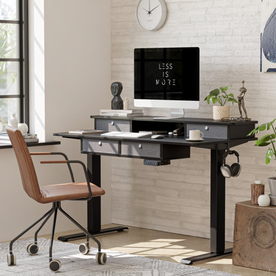 Inbox Zero Euri Desk & Reviews | Wayfair