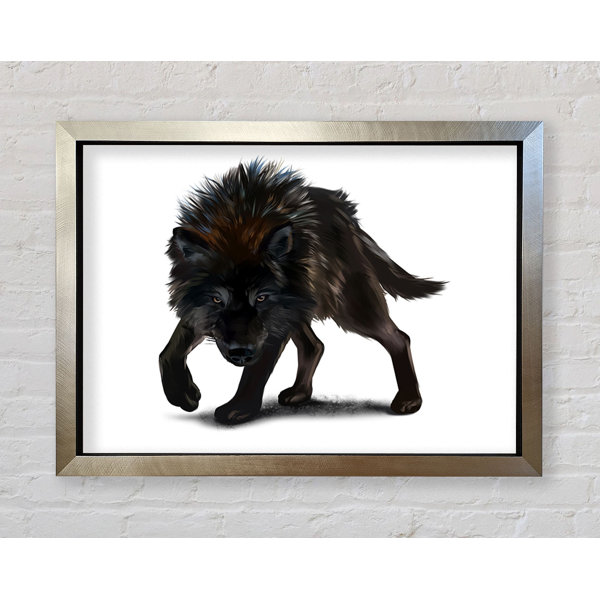 Bright Star The Angry Wolf - Single Picture Frame Art Prints | Wayfair ...