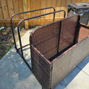 YITAHOME YITA Poolside Wicker Deck Box & Reviews | Wayfair