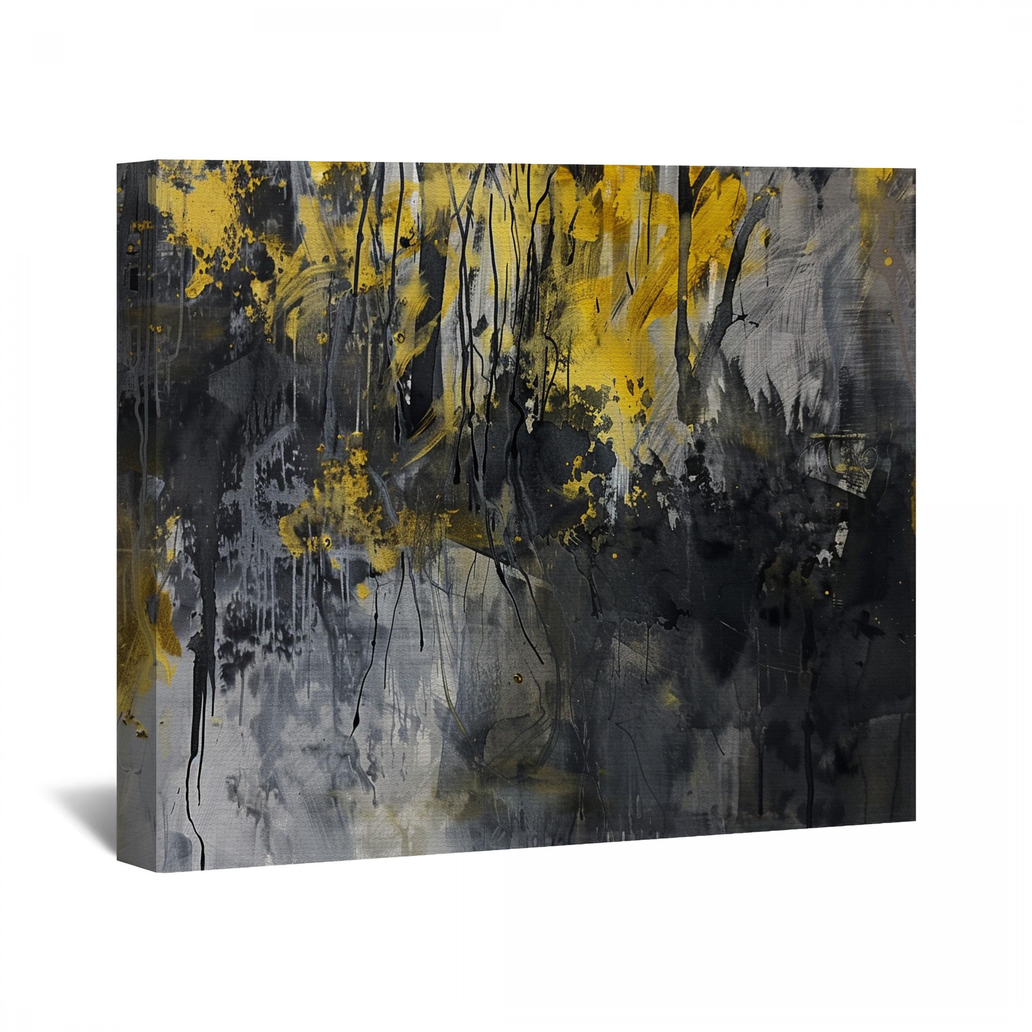 Wrought Studio™ Abstract Canvas Wrap - Conceptual Wall Decor | Wayfair