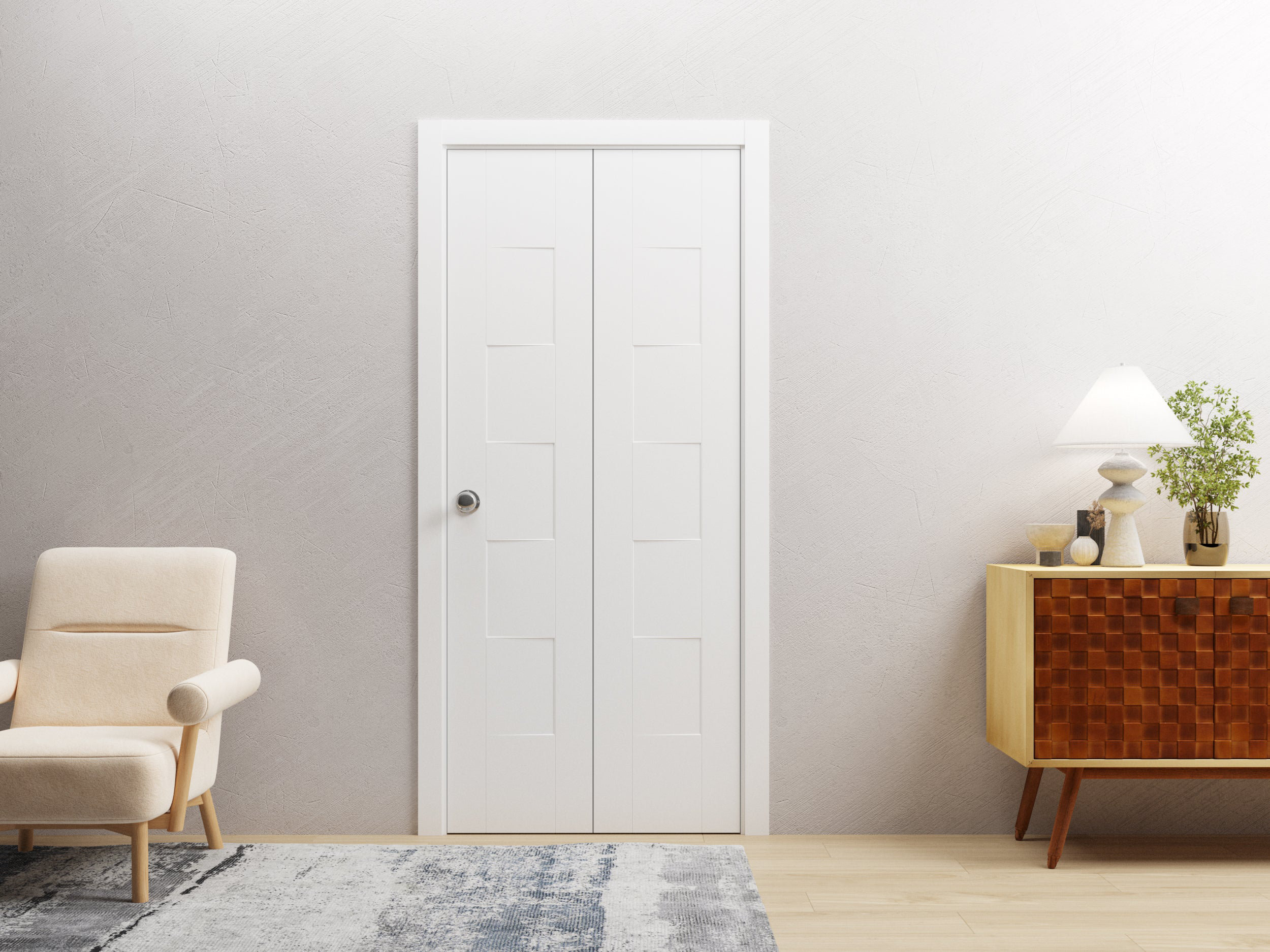 VDomDoors Paneled Solid Wood Standard Door | Wayfair