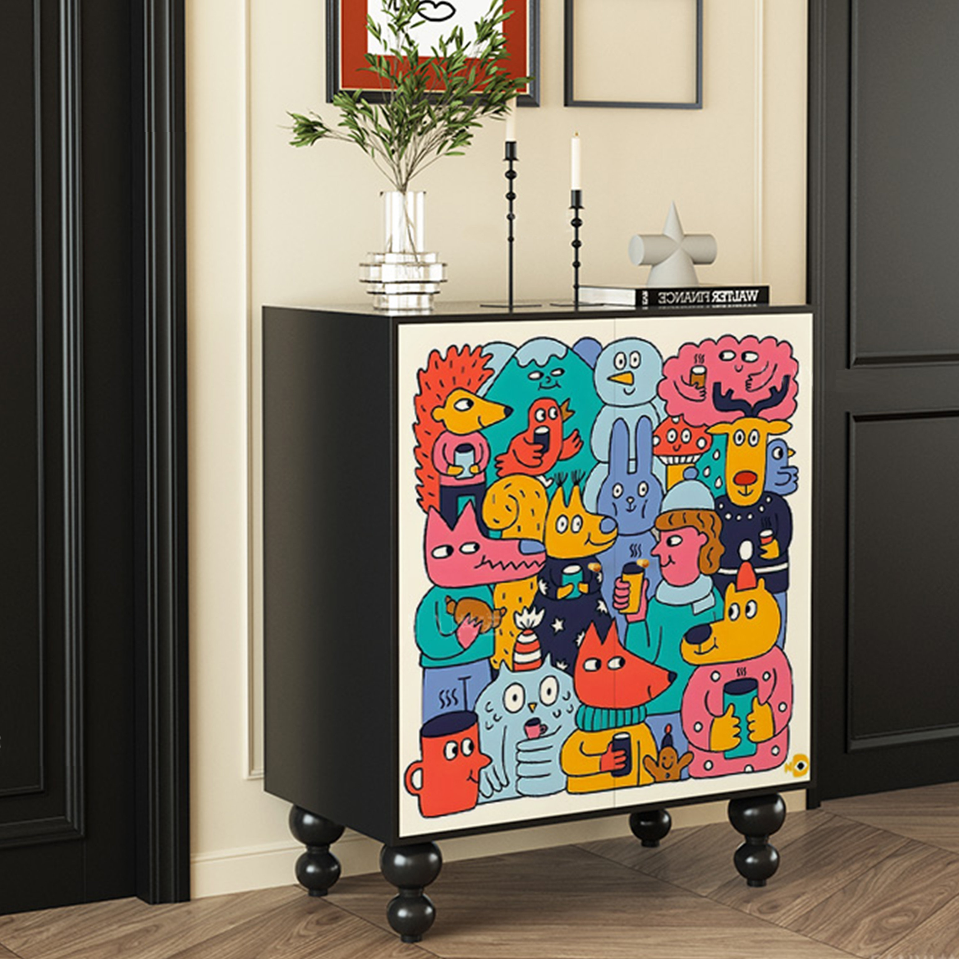 Canora Grey 17 Pair Shoe Storage Cabinet | Wayfair