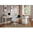 Lark Manor Assiah 4 Solid Wood L-Shaped Computer Desk Office Set ...