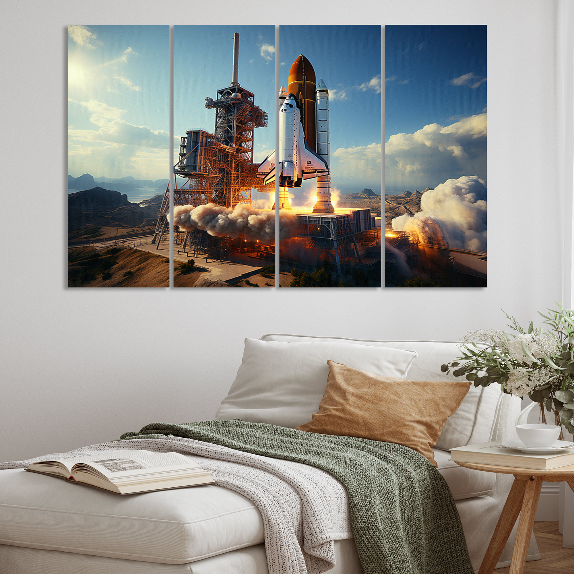 17 Stories Space Shuttle Payload Deployment I - Space Shuttle Wall Art ...