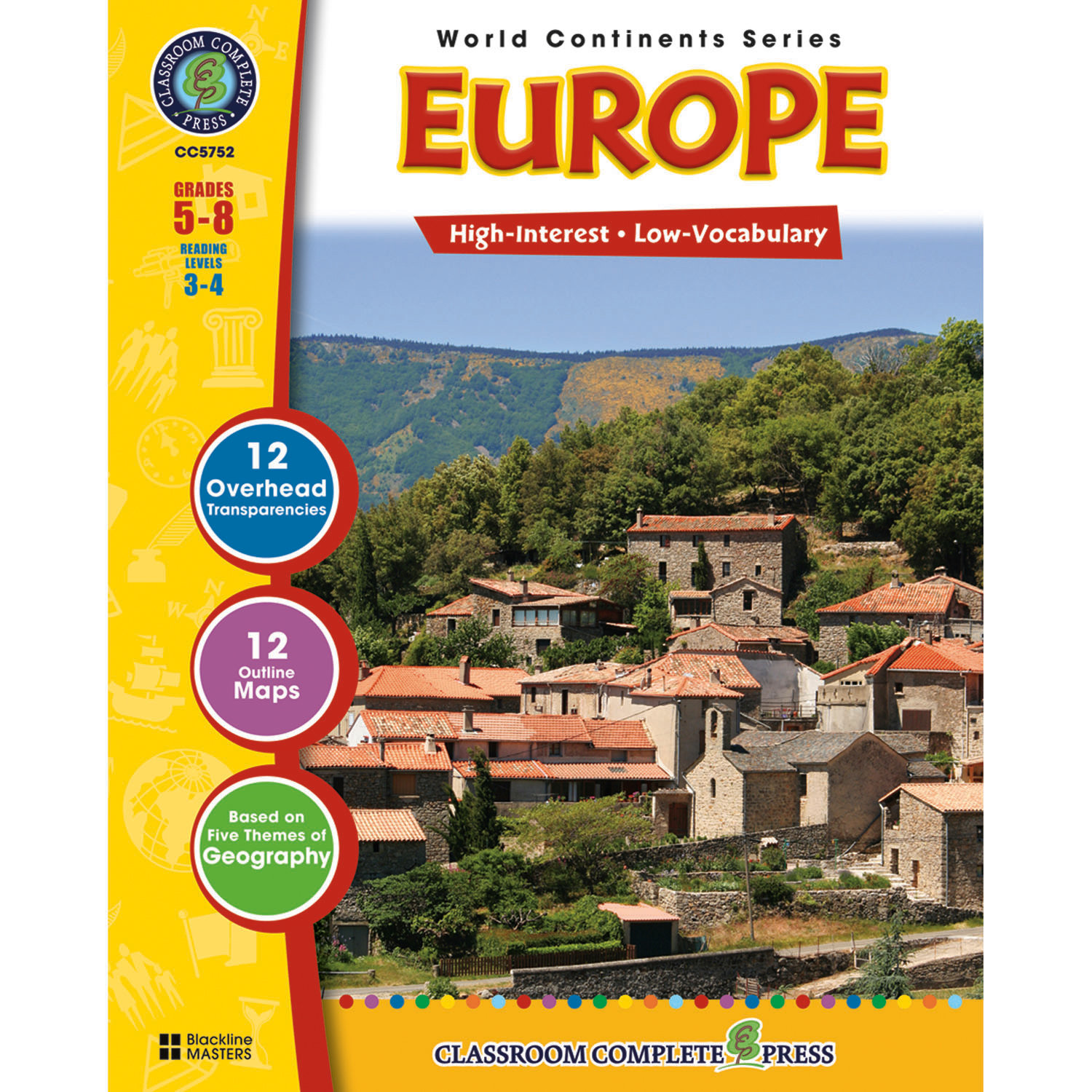 Classroom Complete Press World Continents Series Europe Book | Wayfair