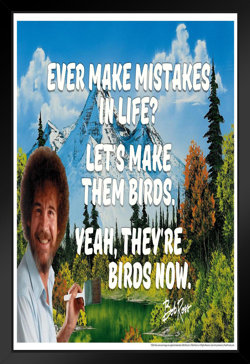 Bob Ross Quotes Mistakes
