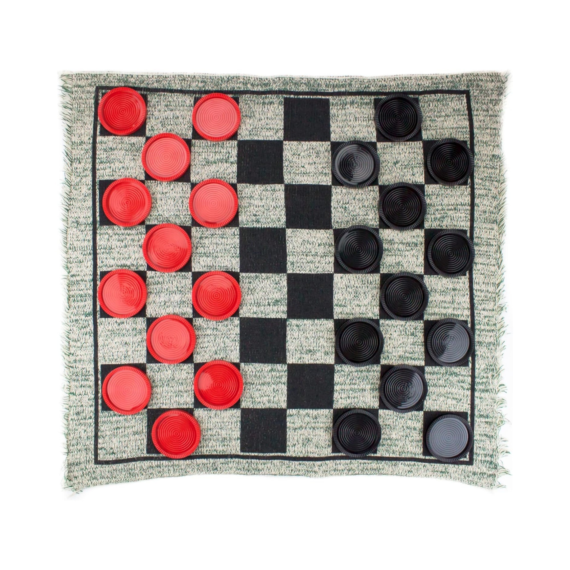 Phantoscope Checkers Set - Giant Checkers Game For Indoor/Outdoor ...