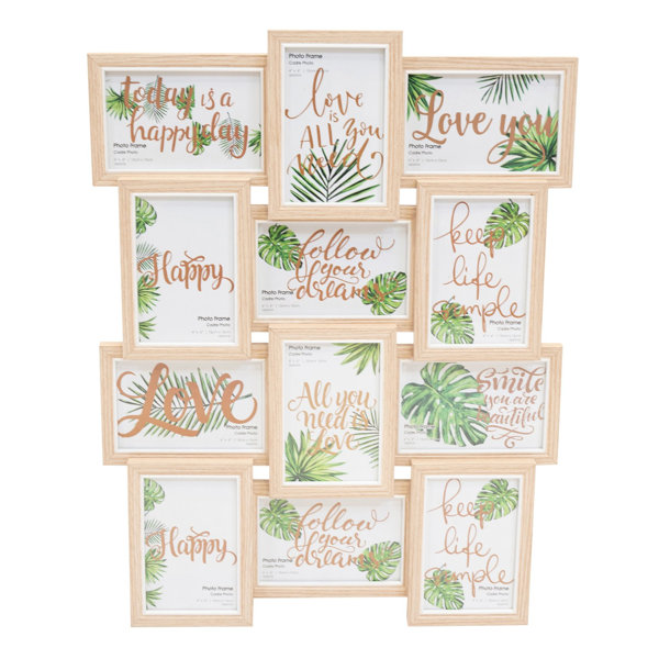 Standing Collage Frames Gold | Wayfair.co.uk