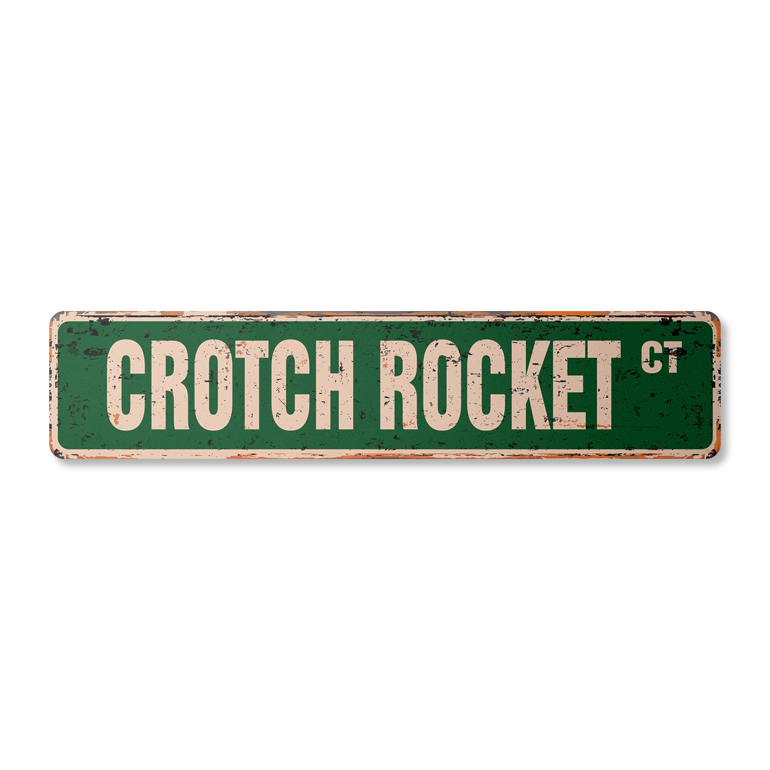 SignMission Plaque de rue en aluminium Cretch Rocket - Wayfair Canada
