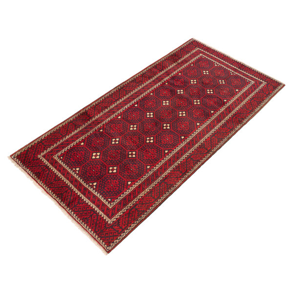 ECARPETGALLERY One-of-a-Kind 5'3" X 10'4" 1980s Area Rug in Red | Perigold