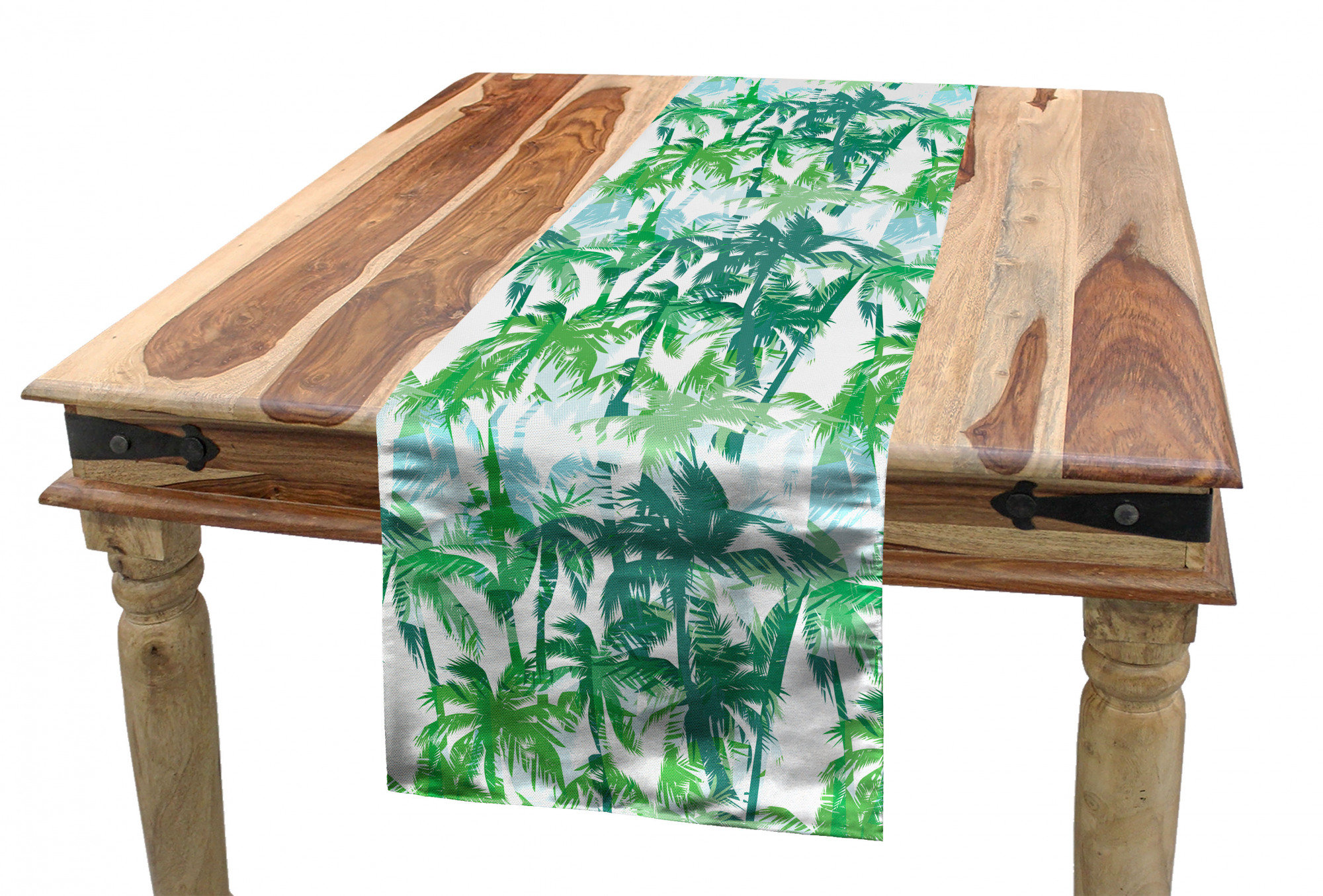 East Urban Home Palm Leaf Table Runner | Wayfair