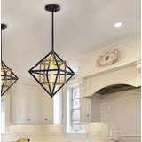 Gold Unique / Statement Pendant Lighting You'll Love | Wayfair
