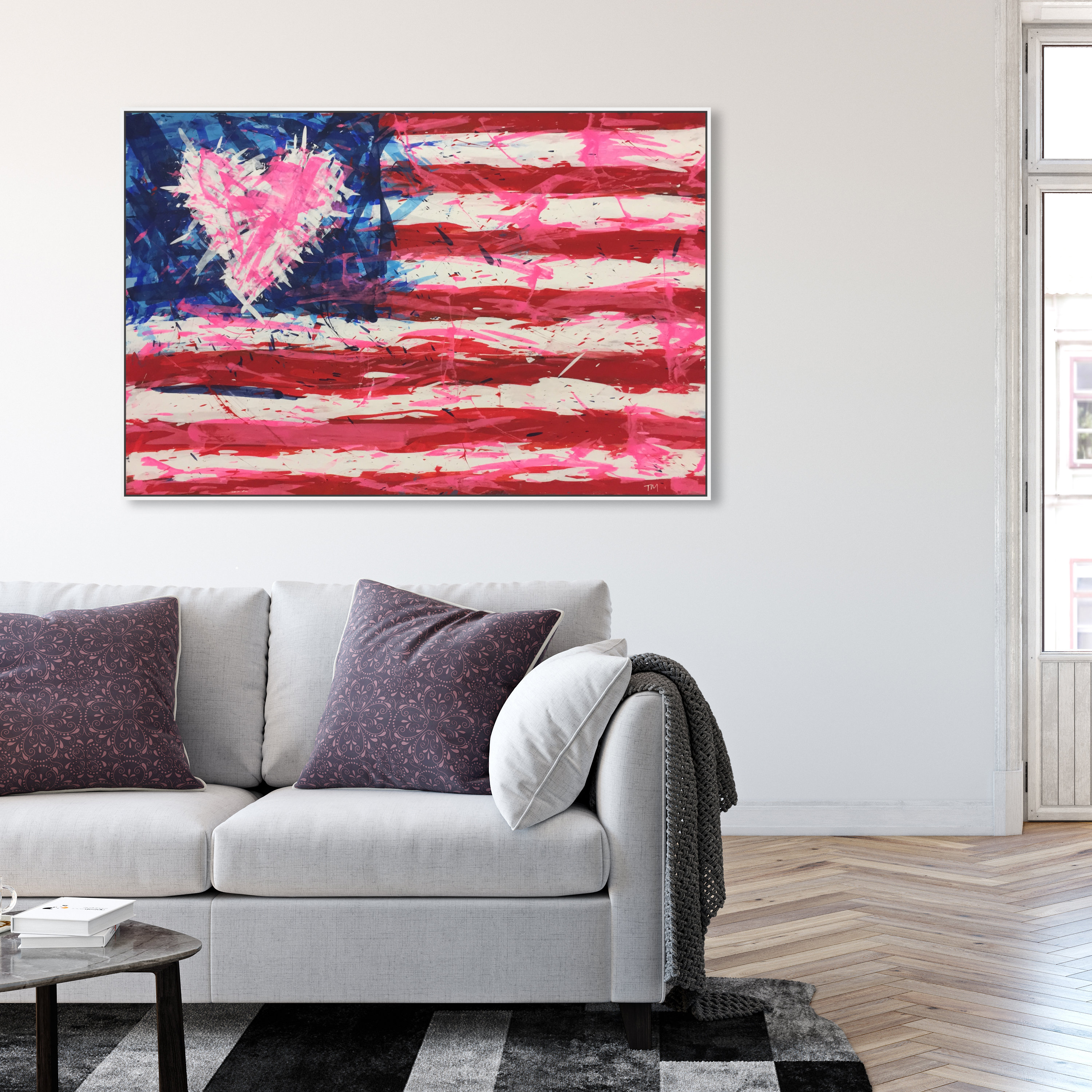 Oliver Gal Americana And Patriotic 'Disney Nation By Tiago Magro' US ...