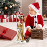 Design Toscano Merry Meerkat Holiday Greeter Figurine & Reviews | Wayfair
