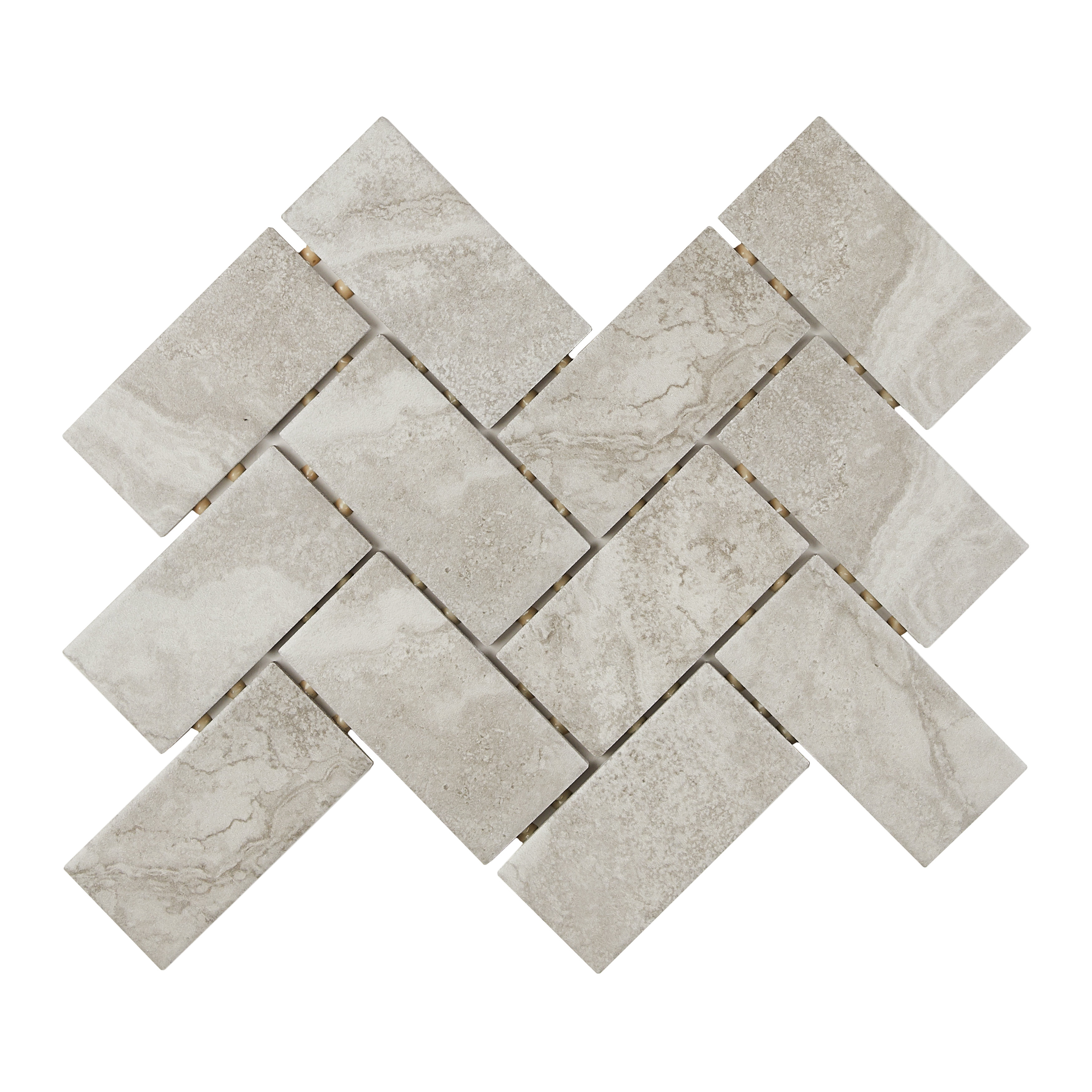 Daltile Archaia 2" x 4" Porcelain Chevron Mosaic Tile & Reviews | Wayfair