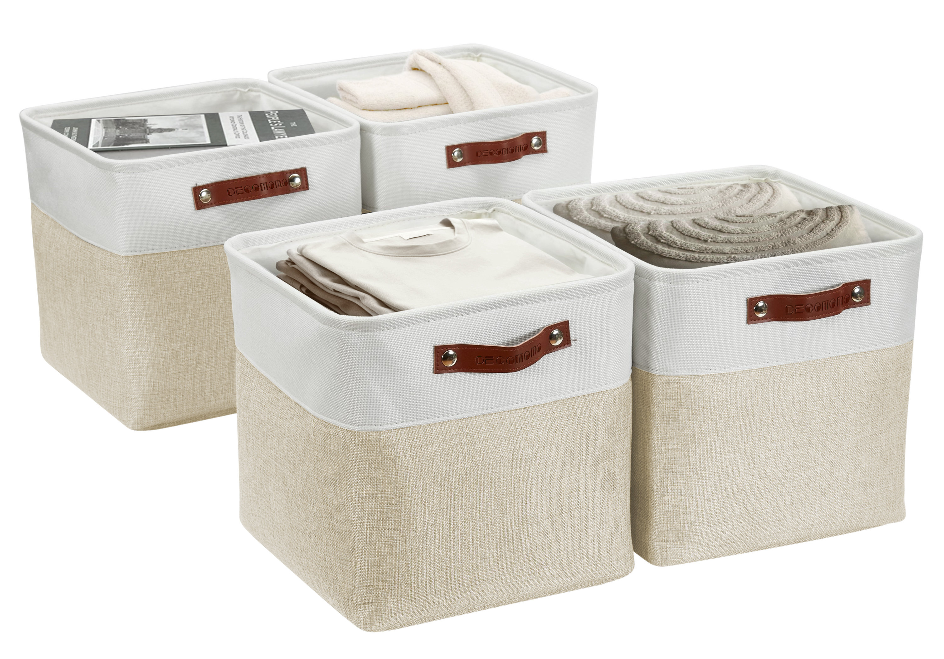 DECOMOMO Fabric Bin Set & Reviews | Wayfair