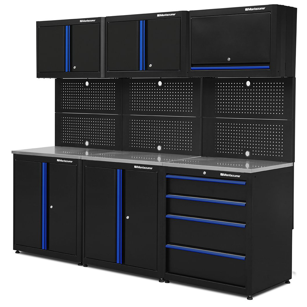 Montezuma 9 Piece Steel Workstation and Tool Organization Set | Wayfair