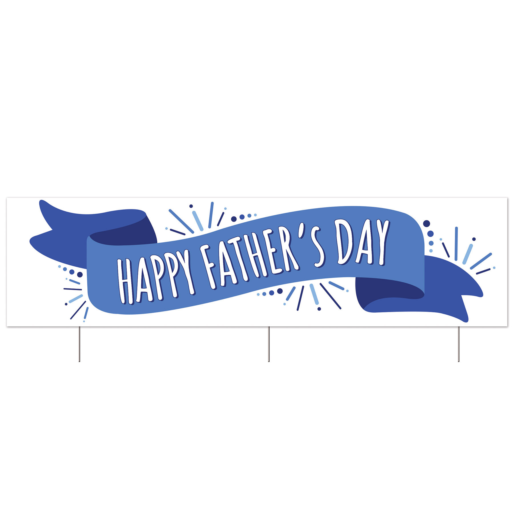 Beistle Plas Jumbo Happy Father's Day Yard Sign | Wayfair