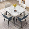 George Oliver Fung Square 80Cm L x 80Cm W Dining Table & Reviews ...