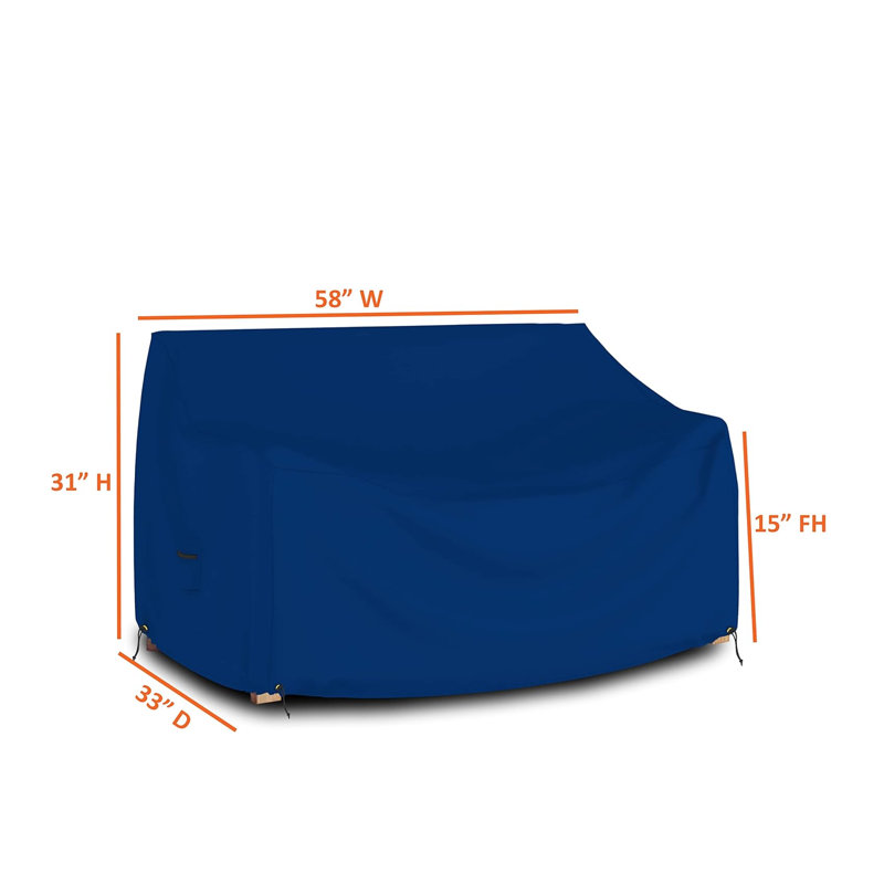 Arlmont & Co. HeavyDuty Multipurpose Waterproof Outdoor Bench Cover ...