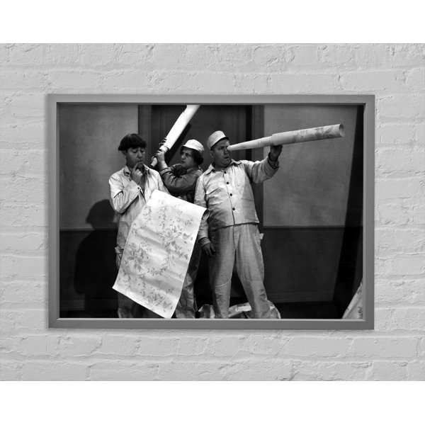 Bright Star The Three Stooges Eye Piece - Single Picture Frame Art ...