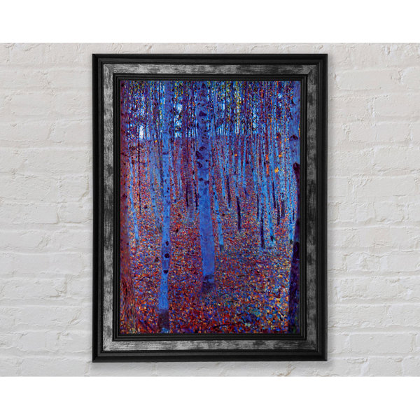 Bright Star Klimt Beech Forest - Single Picture Frame Print | Wayfair.co.uk